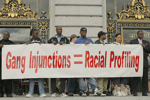 Residents protest proposed gang injunctions